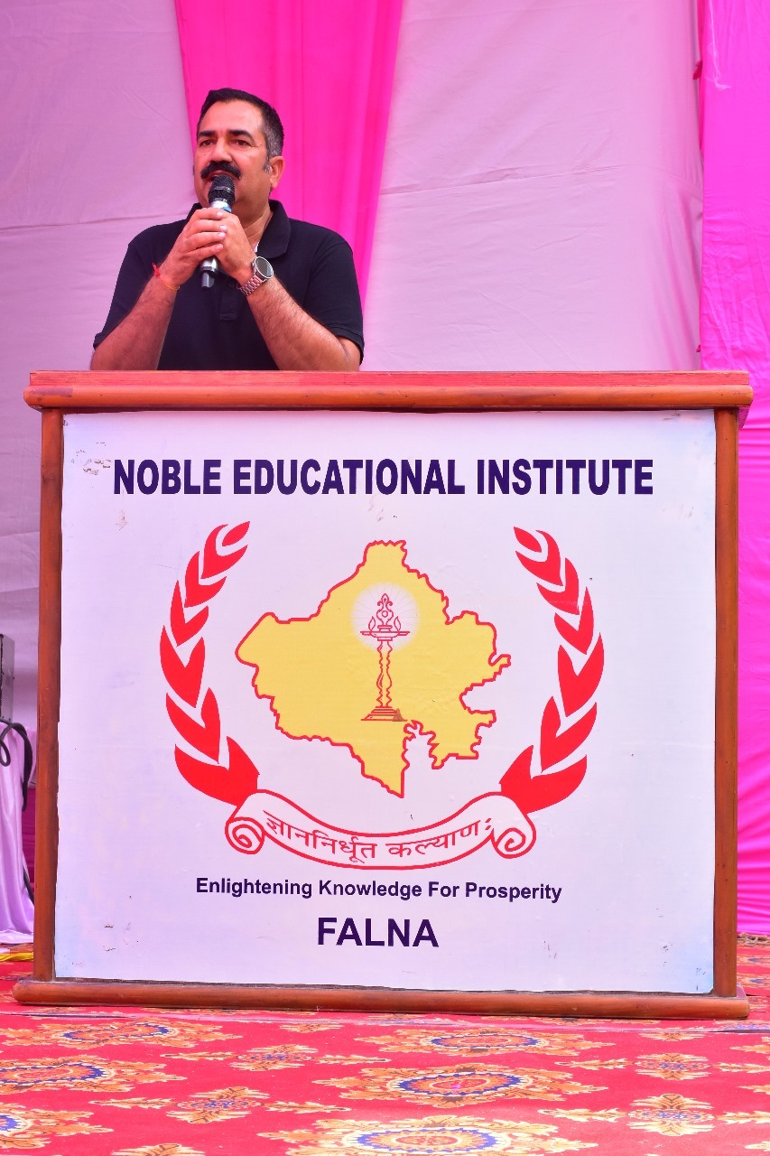 Principal’s Desk - RAJASTHAN NOBLES PUBLIC SCHOOL FALNA